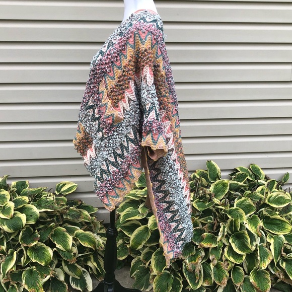 Anthropologie | Sweaters | New Anthro Akemi Kin Textured Knit Poncho ...